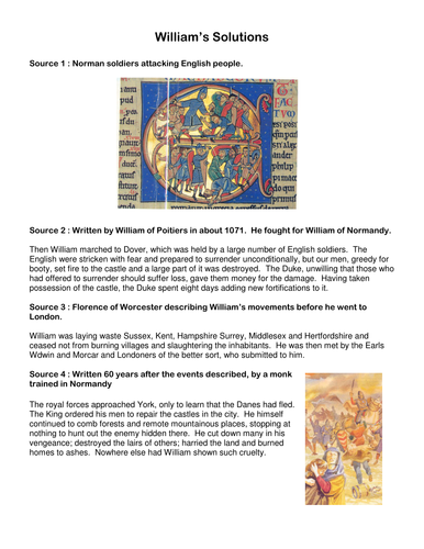 The Norman Conquest (4-5 lessons) | Teaching Resources