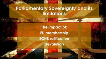 Citizenship: British Values: Rule of Law/Parliamentary Sovereignty ...