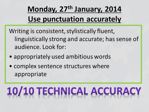 Punctuation revision lesson | Teaching Resources