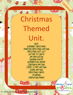 A Mini Christmas Unit of Activities, Worksheets, Writing, Poetry ...