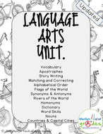 Grammar Activities - Language Arts Unit - Set 1 | Teaching Resources