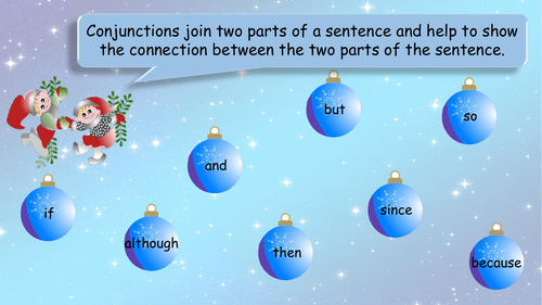 Parts of Speech - Christmas Themed | Teaching Resources