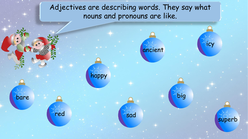Parts of Speech - Christmas Themed | Teaching Resources