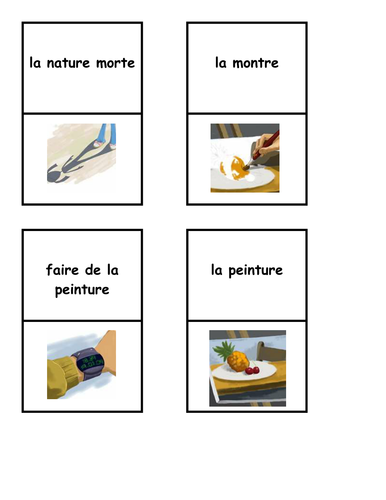 French dominoes Level 3 mod 1-5 | Teaching Resources