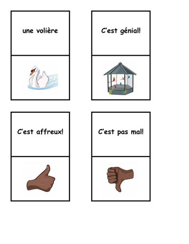 French dominoes Level 3 mod 1-5 | Teaching Resources