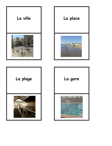 French Dominoes and Pairs Level 1-3 | Teaching Resources