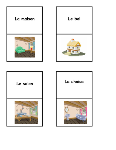 French Dominoes Level 2 Mod 1-5 | Teaching Resources