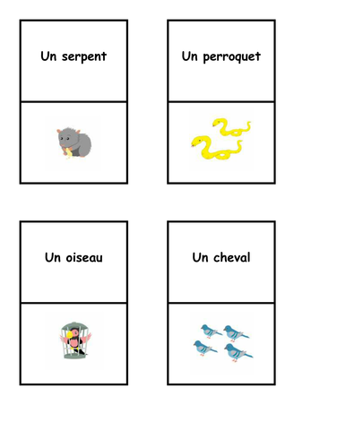 French Dominoes Level 2 Mod 1-5 | Teaching Resources