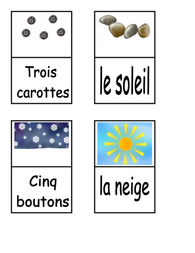 French Dominoes Level 1 Mod1-5 | Teaching Resources