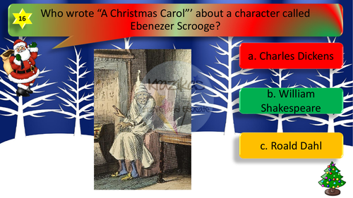 Christmas Quiz | Teaching Resources