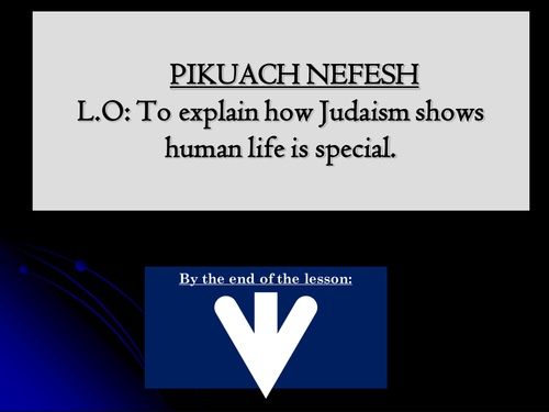 Jewish beliefs about pikuach nefesh. | Teaching Resources Jewish beliefs about pikuach nefesh. | Teaching Resources