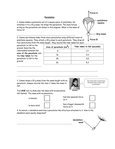 14 Science Homework Worksheets Year 6 | Teaching Resources