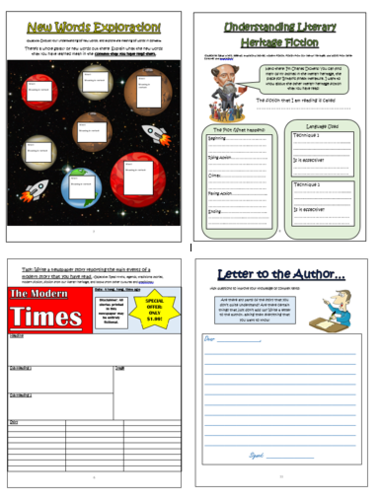 Year 5 Guided Reading Comprehension Activities Booklet! (Aligned with ...
