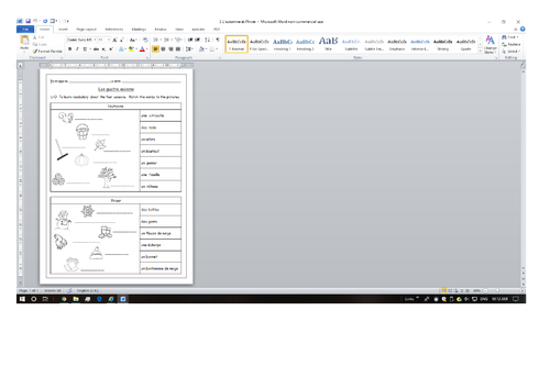FRENCH - The Four Seasons - Les Quatre Saisons - Worksheets | Teaching ...