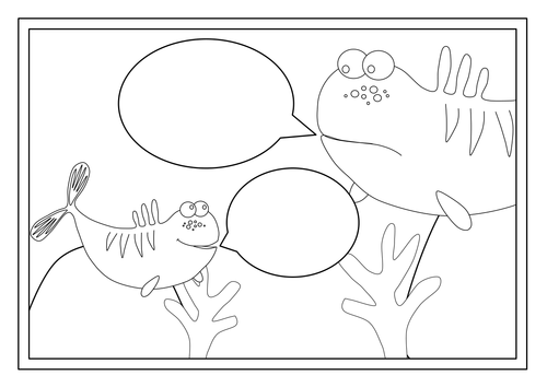 Fidgety Fish story resource pack- under the sea, seaside, sea life ...