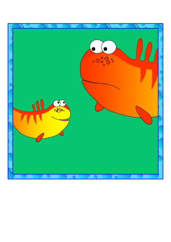 Fidgety Fish story resource pack- under the sea, seaside, sea life ...