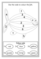 Fidgety Fish story resource pack- under the sea, seaside, sea life ...