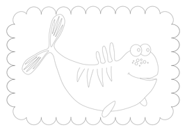 Fidgety Fish story resource pack- under the sea, seaside, sea life ...