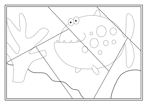 Fidgety Fish story resource pack- under the sea, seaside, sea life ...