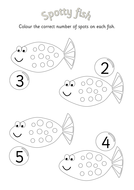 Fidgety Fish story resource pack- under the sea, seaside, sea life ...