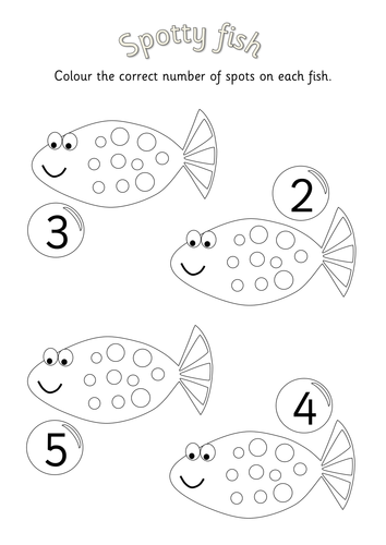 Fidgety Fish story resource pack- under the sea, seaside, sea life ...