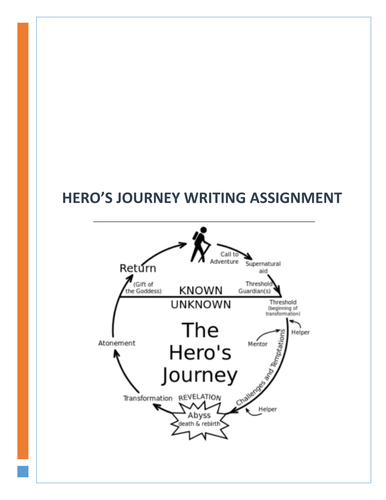 Hero's Journey Writing Assignment | Teaching Resources