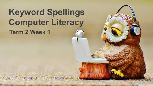 Computing Keywords Spelling Tests | Teaching Resources