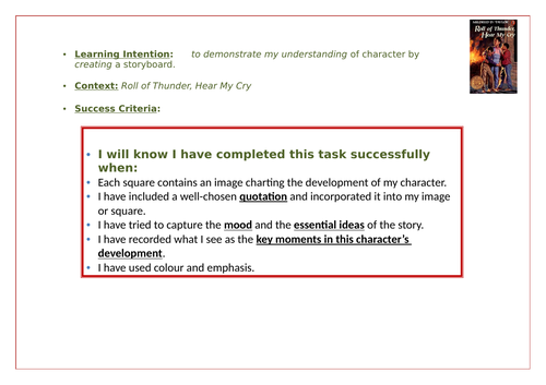 Roll of Thunder, Hear My Cry | Teaching Resources