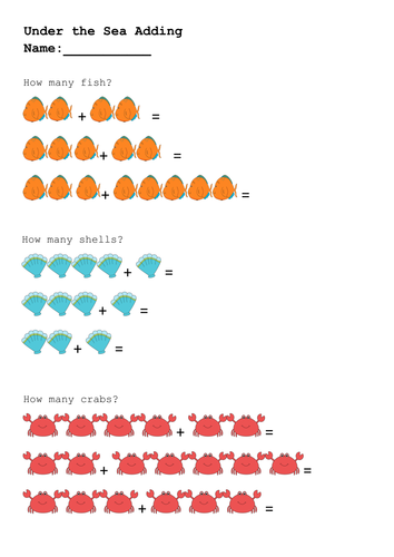 Under the Sea Topic Bundle EYFS/Early Level | Teaching Resources