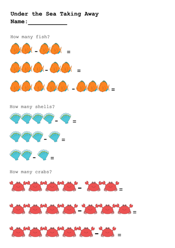 Under the Sea Topic Bundle EYFS/Early Level | Teaching Resources