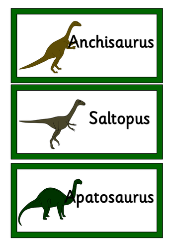 Dinosaurs topic pack- displays, literacy, numeracy, games, activities ...
