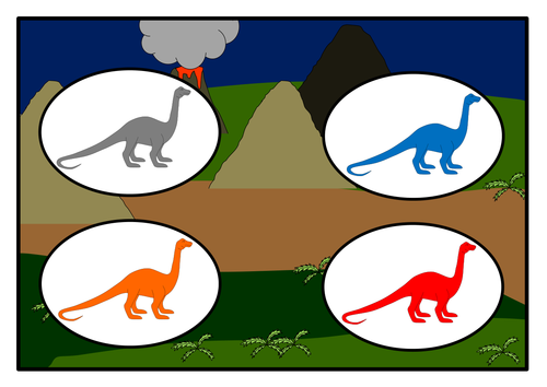 Dinosaurs topic pack- displays, literacy, numeracy, games, activities ...