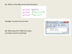 Loops practical for GCSE Computer Science using Python | Teaching Resources