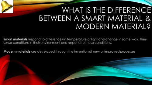 MODERN MATERIALS - AQA Year 12 Product Design Exam Preparation ...