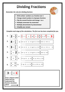 Fractions - Multiplying & Dividing Worksheets | Teaching Resources