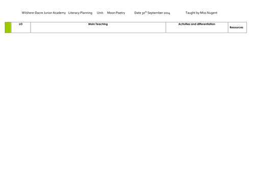 I took the moon for a walk POETRY lesson | Teaching Resources