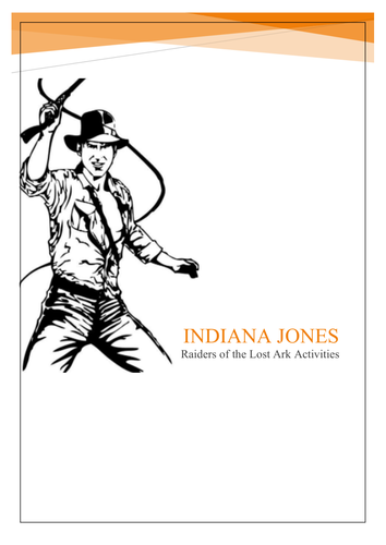 Raiders of the Lost Ark Indiana Jones Movie Activites | Teaching Resources