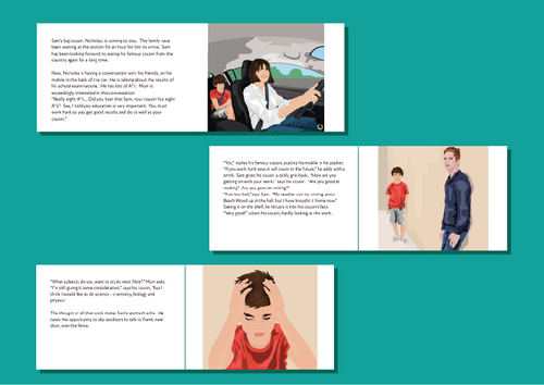 Learn the sound ch - Read the story 'My Cousin The Genius' | Teaching ...
