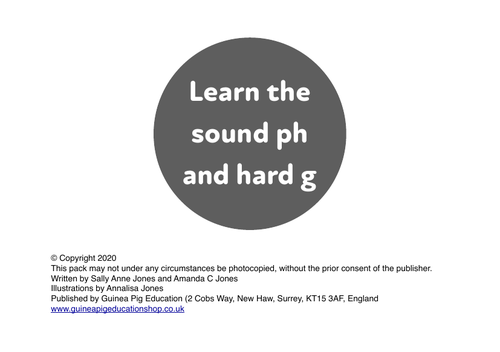Learn the sound ph - Read the story 'The Photo Album" | Teaching Resources
