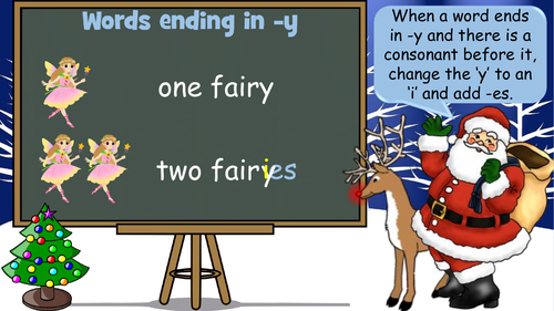 Plurals - Christmas Themed | Teaching Resources