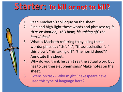 Macbeth Act 1 Resources Bundle | Teaching Resources
