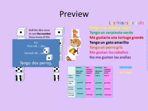 Las Mascotas / Pets / Animales | Teaching Resources