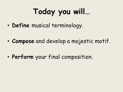 Classical music - composition and performance | Teaching Resources
