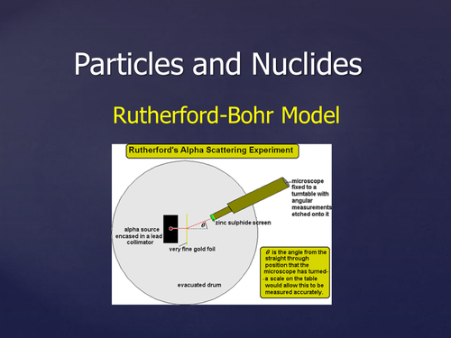 AQA AS Physics - Particles and Nuclides - Rutherford-Bohr Model of the ...