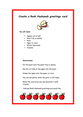 Rosh Hashanah Resource Pack | Teaching Resources