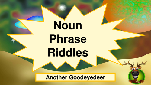 Noun Phrase Riddles | Teaching Resources
