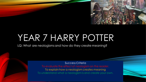 Harry Potter Year 7 Lessons | Teaching Resources
