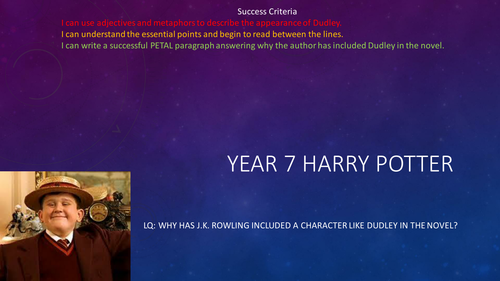 Harry Potter Year 7 Lessons | Teaching Resources