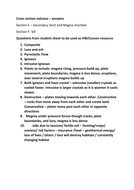 Create a foldable cross section of a volcano. Fully interactive with 3 ...