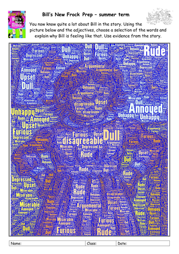 Bill's New Frock Guided Reading Activities | Teaching Resources